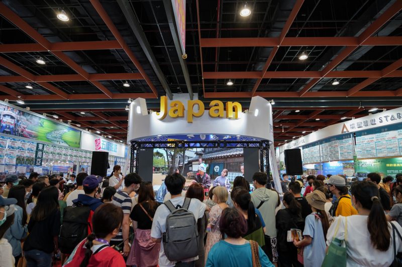 日本觀光局(JNTO)的宣傳攤位於「2023 TTE台北國際觀光博覽會」、「2023 KTF 高雄旅行公會國際旅展」中展出 – NKB